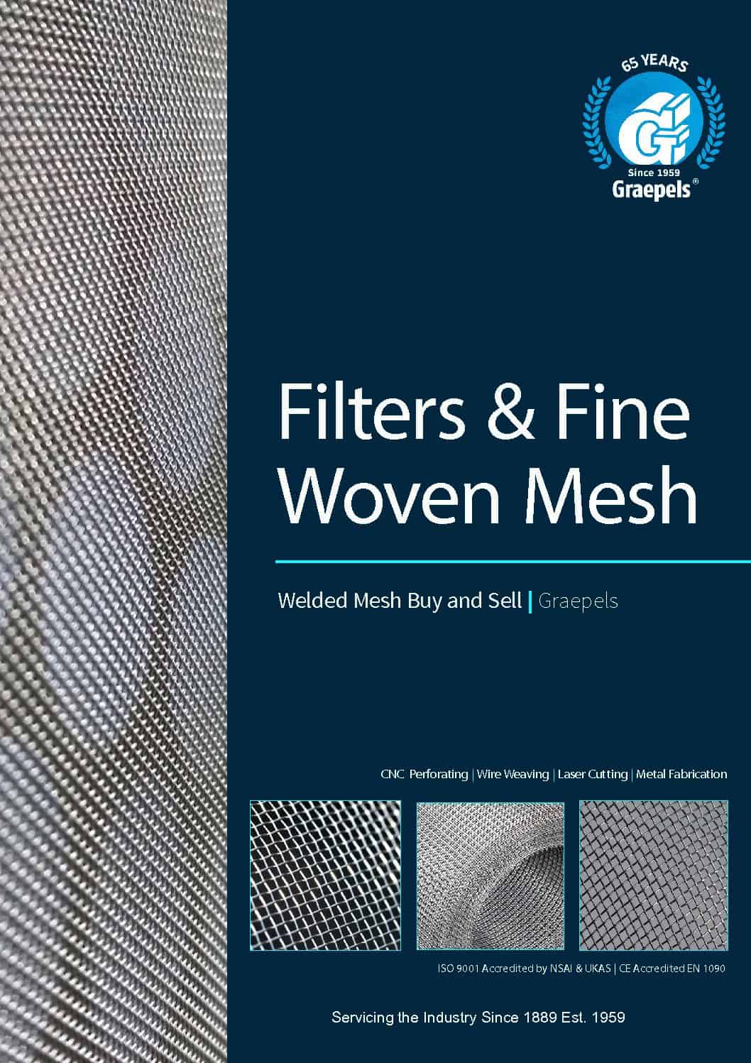 Fine Woven Wire Mesh by Graepels in UK & Ireland